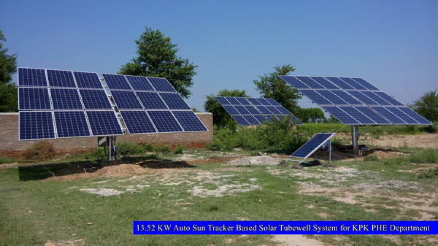 13.52 KW Auto Sun Tracker based Solar Tubewell System for KPK PHE ...