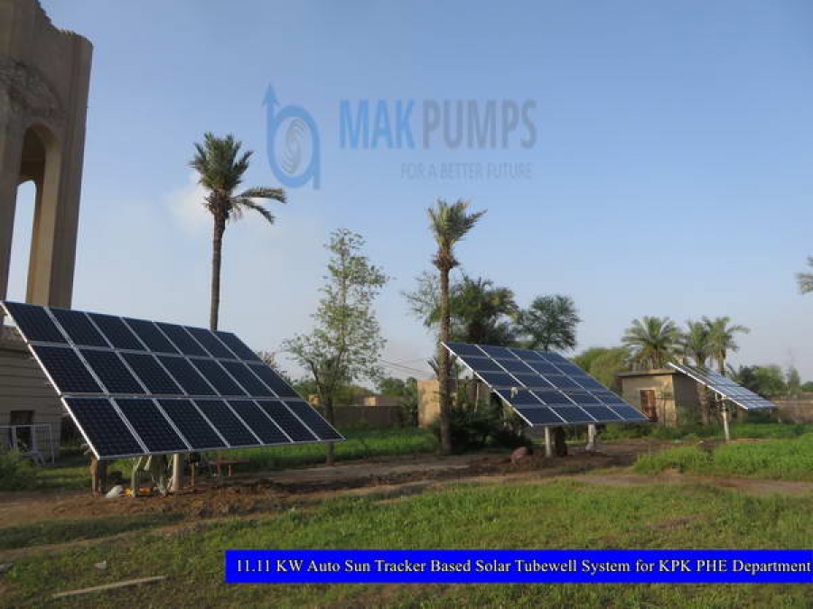 11.11 KW Auto Sun Tracker based Solar Tubewell System for KPK PHE ...
